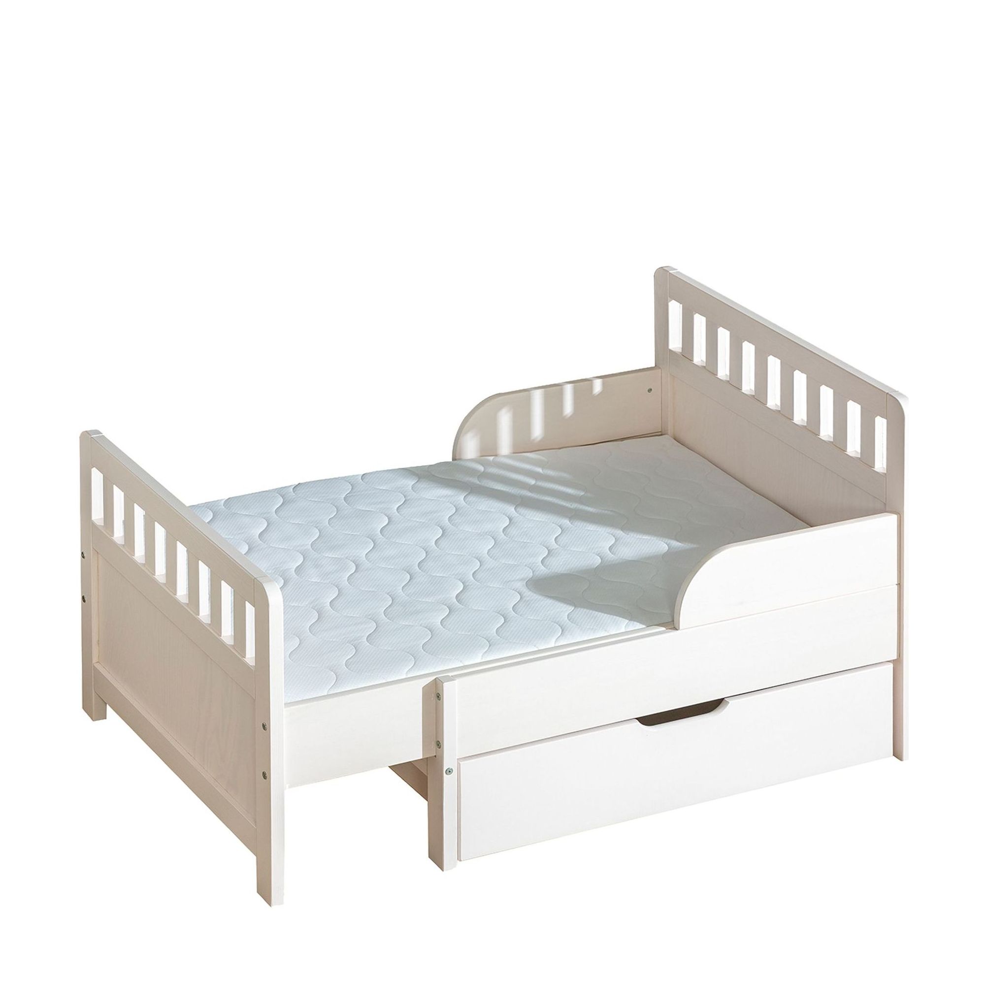 Łóżko rozsuwane 80 x 130-200 ze stelażem IGA | i-MEBLE.eu Łóżko rozsuwane 80 x 130-200 ze stelażem IGA | i-MEBLE.eu